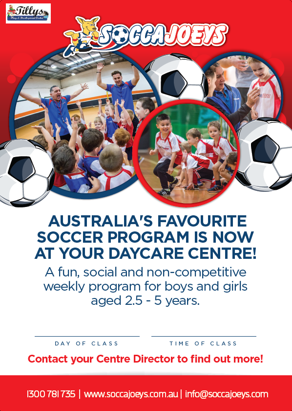 Soccer Program – Tillys Play & Development Centre